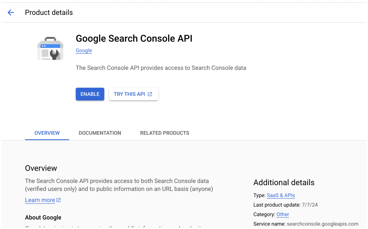 Integrating WordPress with Google Search API - CrawlWP